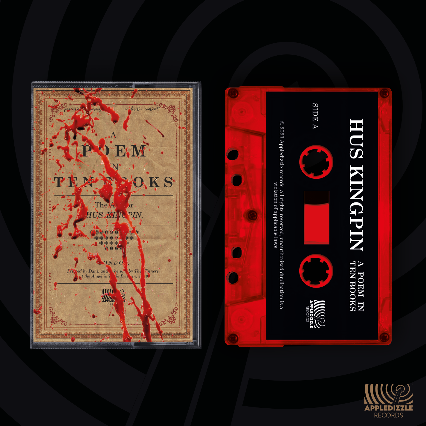 [IN STOCK] Hus KingPin - A Poem In Ten Books – AppleDizzle Records